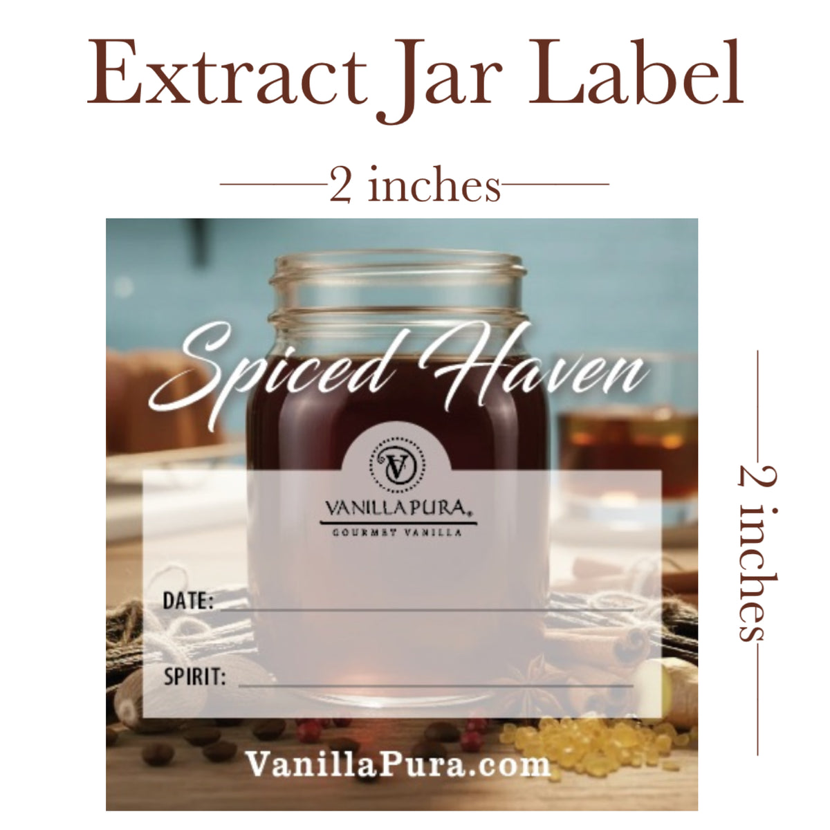 Label - Spiced Haven Extract – VanillaPura