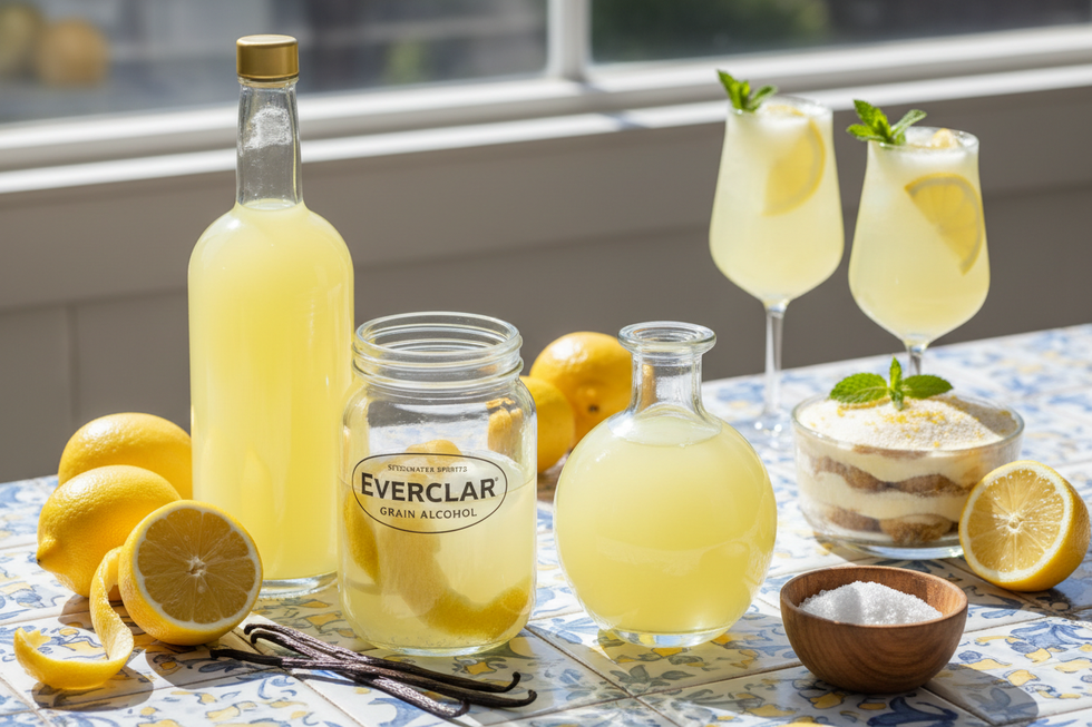 Homemade Vanilla Limoncello – VanillaPura