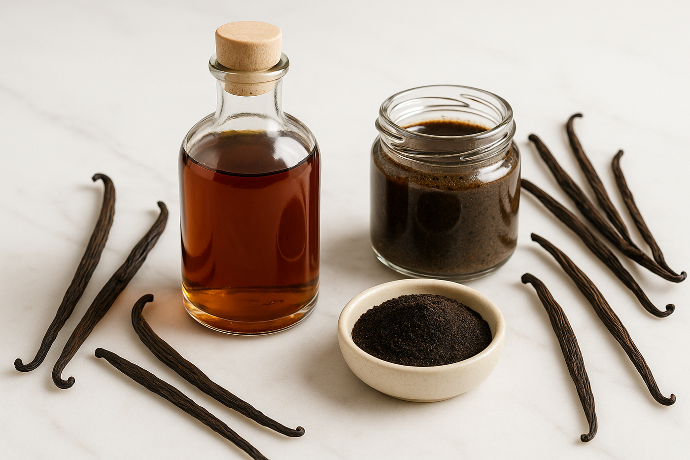 Vanilla Extract vs Paste vs Powder: Complete Usage Guide – VanillaPura
