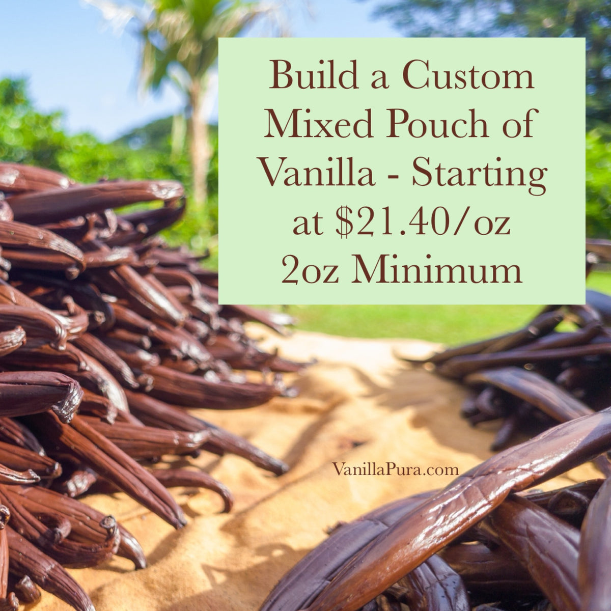 Build a Custom Mixed Pouch of Vanilla – VanillaPura