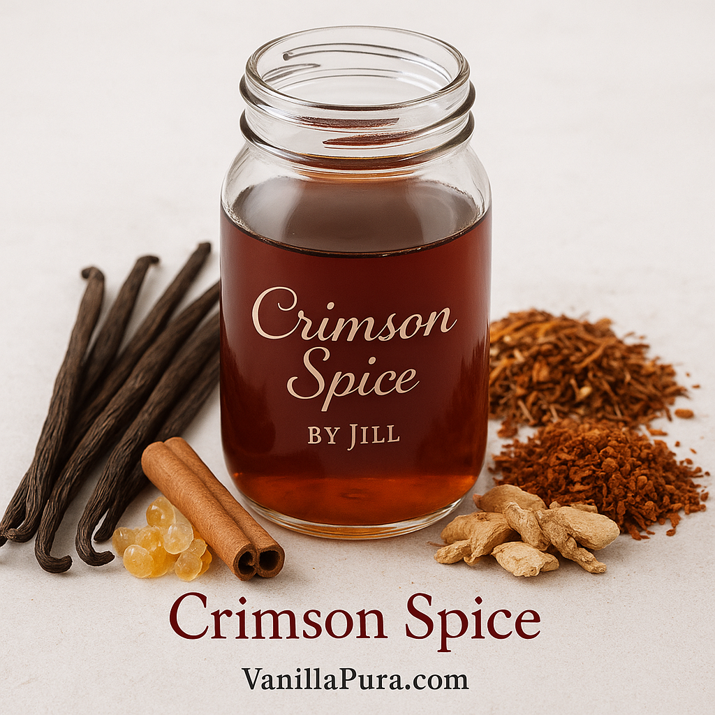 Crimson Spice Blend Extract - Premium Vanilla Cinnamon Ginger Extract ...