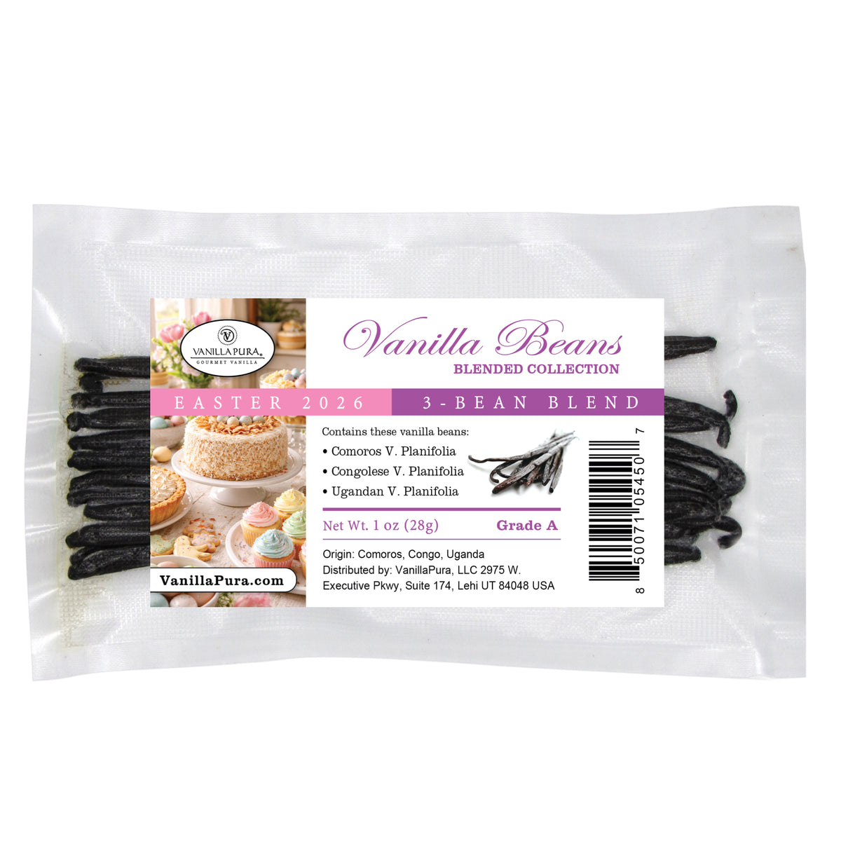 Easter 2026 3-Bean Vanilla Blend | Grade A Comoros, Congo & Uganda ...