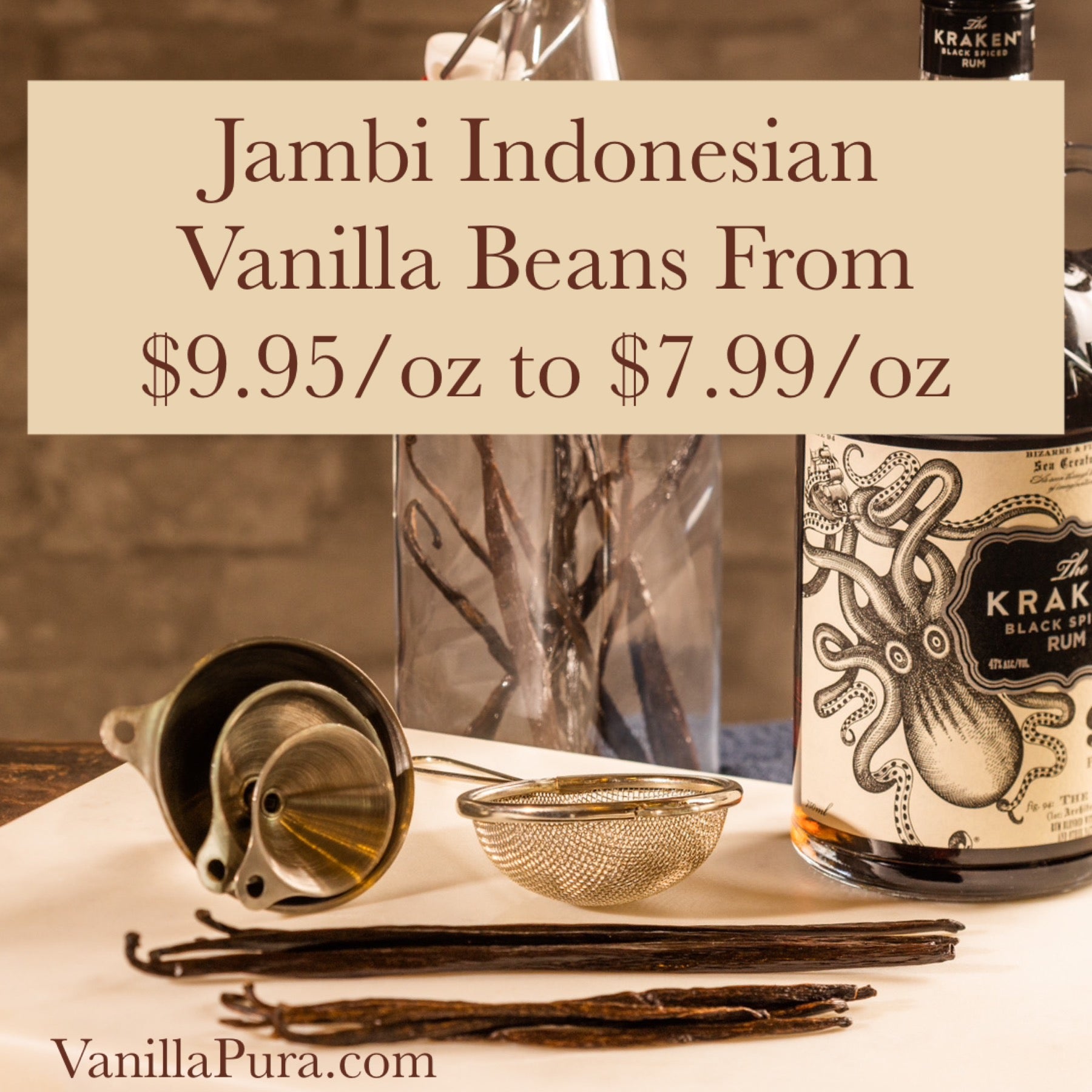 Special Buy! Group Buy - The Jambi Indonesian Vanilla Beans - For Vani ...