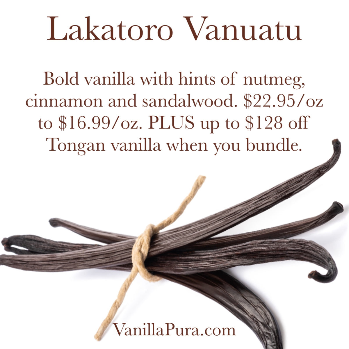 Special Buy! Group Buy The Lakatoro Vanuatu Vanilla Beans - For Vanill ...