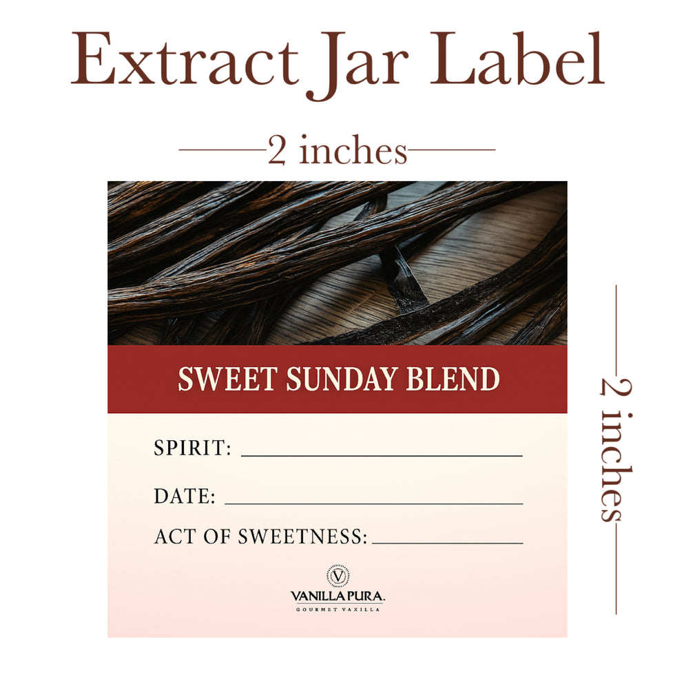 DIY Extract Labels – VanillaPura